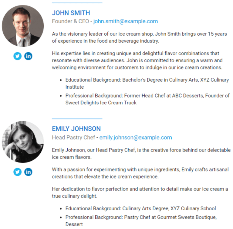 How to write an ice cream shop business plan + Template - Upmetrics