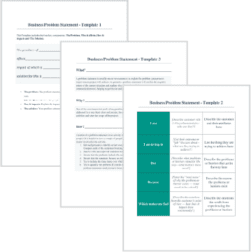 Download Free Business Problem Statement Templates