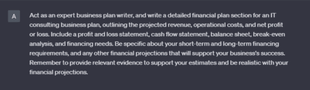 How to Write a Business Plan using ChatGPT? (Prompts)