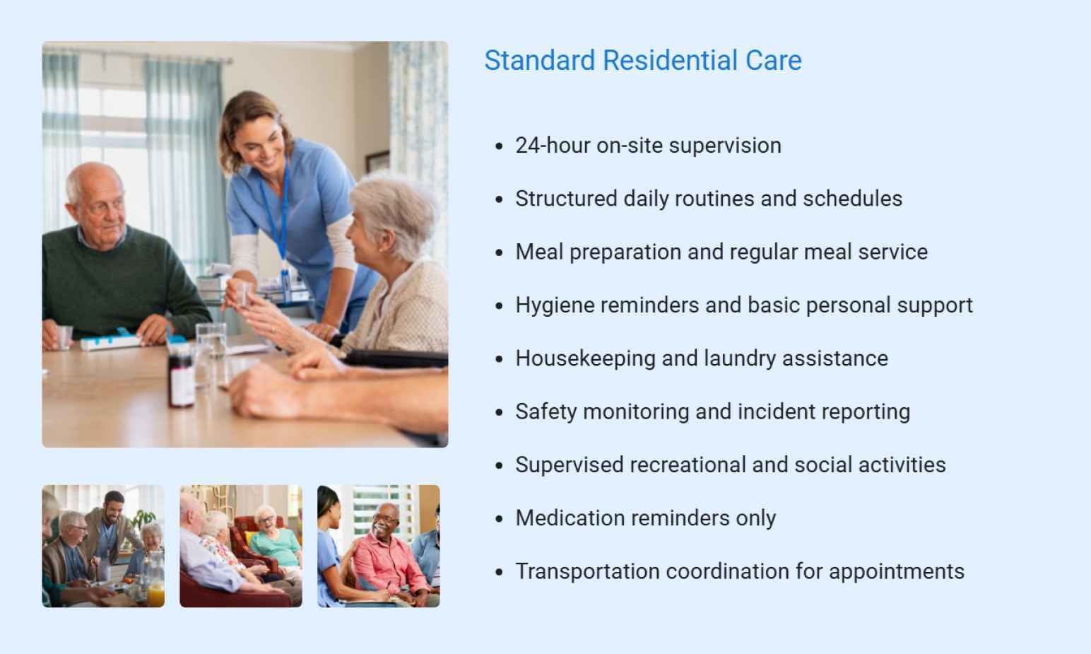 Group Home Business Plan Example (Safe Harbor Residential Services)