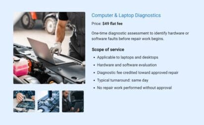 Computer Repair Business Plan Example (FixPoint Computer Repair)