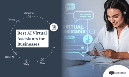 Top 10 AI Virtual Assistants for Startups and Businesses (2025) - Upmetrics